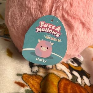 Squishmallows | Toys | Squishmallow Patty The Cow Fuzzamallow Nwt ...